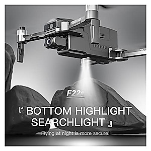 LEVABE F22s 4K PRO Drone 4K Professional Real 4K EIS Camera Laser Obstacle Avoidance 3.5KM Distance Flight RC Quadcopter Drones (Color : F22s 4K-1B-Foam Box)