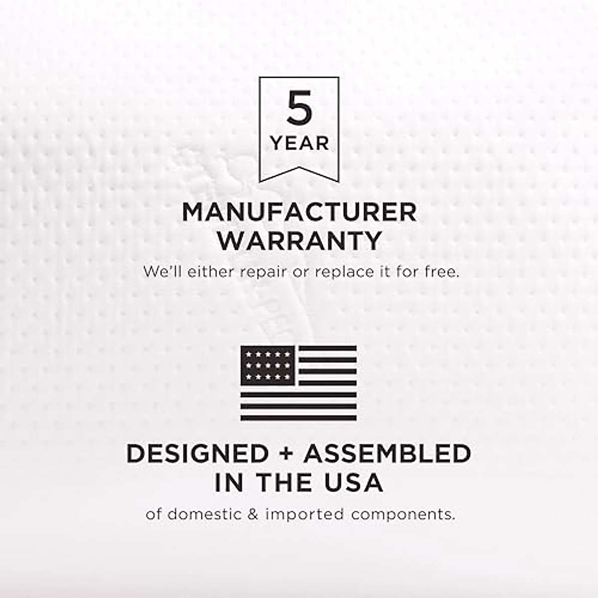 Tempur-Pedic Memory Foam Symphony Pillow Luxury Soft Feel, Standard, White