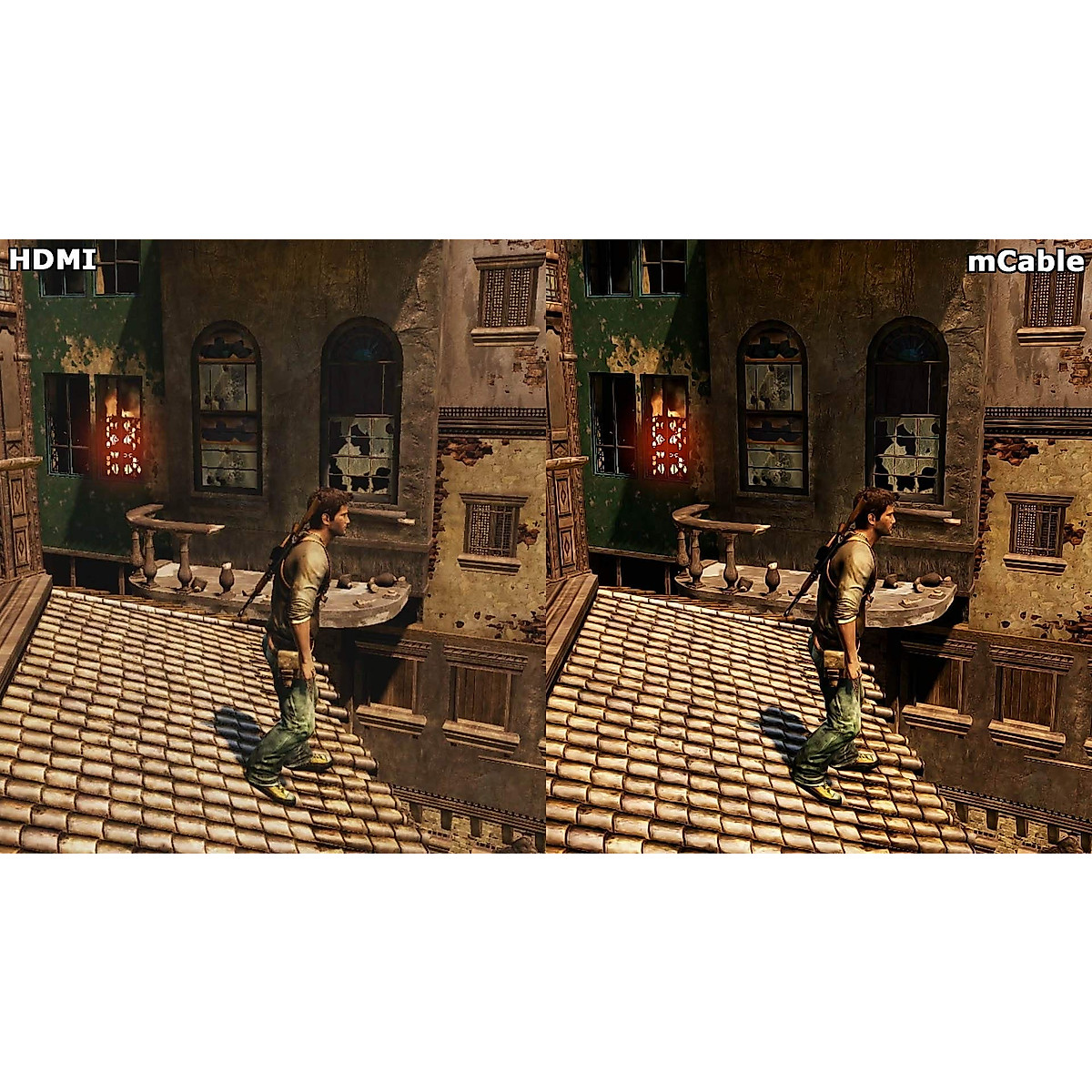 Marseille Inc. mCable Gaming Edition 6-Foot Smart HDMI, Anti-aliasing, Upscale Native Rendering Resolution Up to Super HD @ 120 FPS