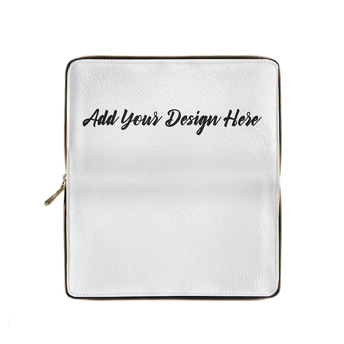 FOR U DESIGNS Fashion Women Pu Leather Purse Simple Polka Dot Black Zipper Wallet Passport Holder