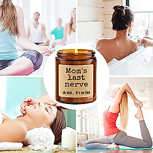 Gifts for Mom from Daughter Son, Funny Birthday Gifts for Mom, Mother's Day Gifts from Daughter Son, Thanksgiving Christmas Valentines Day Gifts for Women Mom Mother Stepmom - Lavender Scented Candles