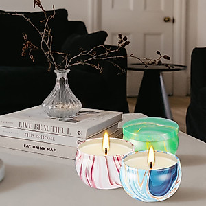 Bauhinia 16 Pack Scented Candles Soy Wax Tin Candles, Natural Fragrance Candles for Stress Relief and Aromatherapy Candles