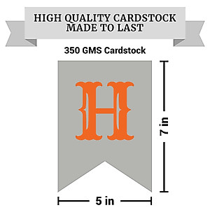 Pre-Strung Happy Halloween Banner - NO DIY - Black Glitter Halloween Banner - Pre-Strung Garland on 8 ft Strand - Pumpkin Jack O'Lantern Halloween Party Decorations & Decor. Did we mention no DIY?