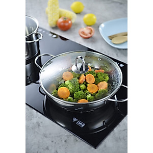 14 Pc Stainless Steel Cookware Set - stainless steel pots and pans set, cookware set Hungered Handle with Lids for Home and Restaurant