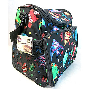 Tropical Fish Diaper Bag Deluxe Fish Theme Baby Bag - Loaded with Features & Pockets Gift For New Mom or Dad