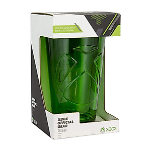 Paladone Green Xbox Shaped Glass
