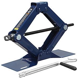 TCE AT10152U Torin Steel Scissor Lift Jack Car Kit, 1.5 Ton (3,000 lb) Capacity, Blue