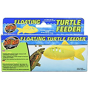 Zoo Med Laboratories SZMTA41 Zoo Floating Turtle Feeder, Yellow