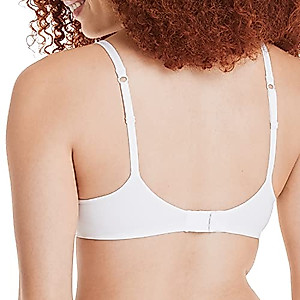 Hanes Women's Ultimate T-Shirt Soft Foam Underwire, White, 36C