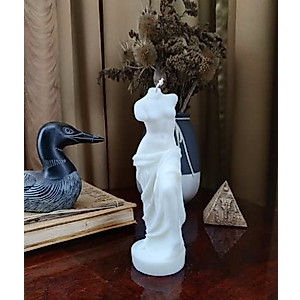 Statue Soy Wax Scented Candle for Home Decoration Wedding Christmas Birthday Valentine's Day (Venus Candle)
