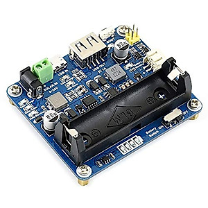 Solar Power Management Maintainer Module for 6V~24V Solar Panel,Support Solar Panel/USB Connection Battery Charging with MPPT Function and Multi Protection Circuit Suit for Low-Power IoT Project etc