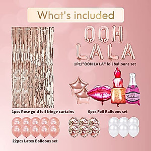 Lingerie Party Decorations Lingerie Shower Decorations Lingerie Ooh La La Balloons Bridal Shower Decoration Bachelorette Party Decorations Slumber Sleepover Spa Ladies Girls Night Decorations Adults