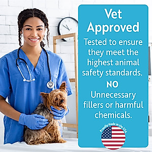 DakPets Glucosamine Chondroitin, MSM, Hip & Joint Supplement for Dogs, Organic Turmeric Soft Chews, Supports Healthy Joint Function and Helps with Pain Relief 120-Count