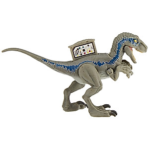 Mattel Jurassic World Dominion Human & Dino Action Figure Pack, Owen & Velociraptor Beta Figures & Accessories, Collectible Toy Dinosaur Set