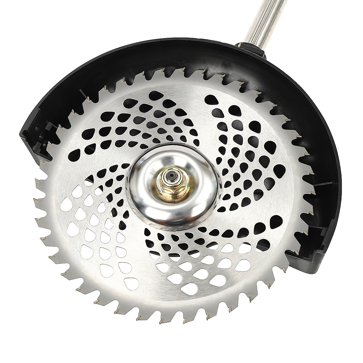 TQSHOoP Weed Wacker Electric Cordless Lawn Trimmer 21V Battery Powered Weed Trimmer Grass Cutter Weed Eater Edger Lawn Tool for Garden Yard, with 2 Batteries & 1 Charger