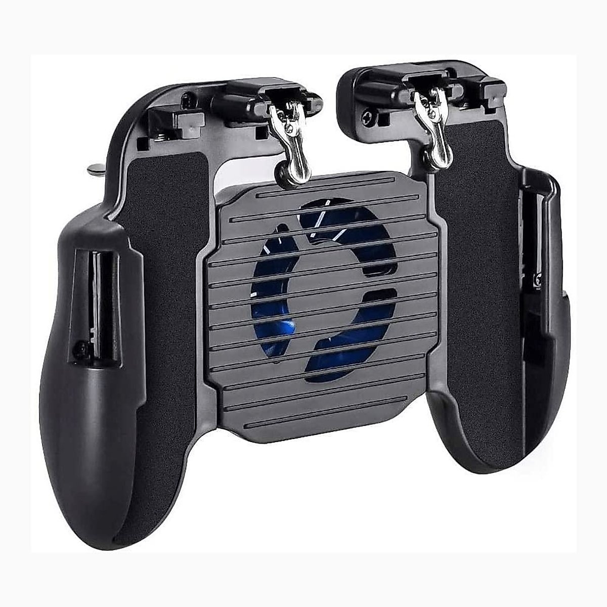 Game Controller Multifunction Mobile Phone Controller with Cooling Fan Gaming Triggers Gamepad Phone Holder Gaming Grip