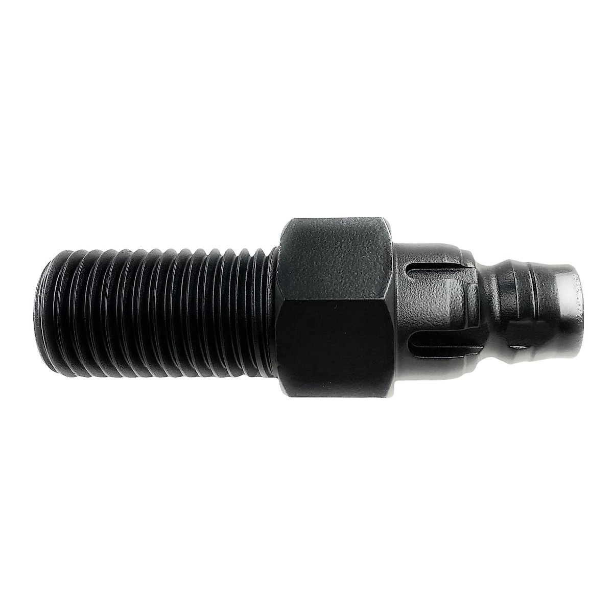 Core Drill Shaft Adapter - 6 Slot - Quick Release to 1 1/4" - 7 Threads Compatible with Hilti and More