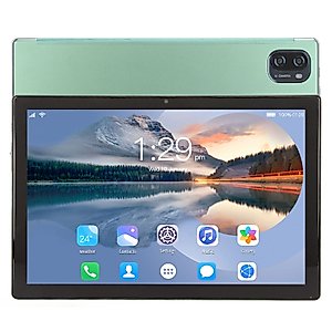 ICRPSTU FHD Tablet, 8 Core CPU 4G Network Supports Fast Charging 100-240V 10.1 Inch Tablet 8MP Front 16MP Rear for Learning (US Plug)