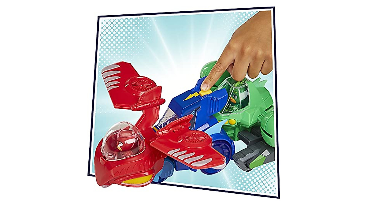 PJ Masks 3-in-1 Combiner Jet Toy for Preschoolers