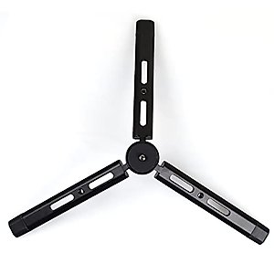 EaxanPic Aluminum Mini Tripod, Desktop Tabletop Stand Tripod for Zhiyun Smooth Q/4, Crane Plus/2,Weebill s, Ronin S/SC/RS2/RSC2, Osmo Mobile,Gimbal Handle Grip Stabilizer Tripod