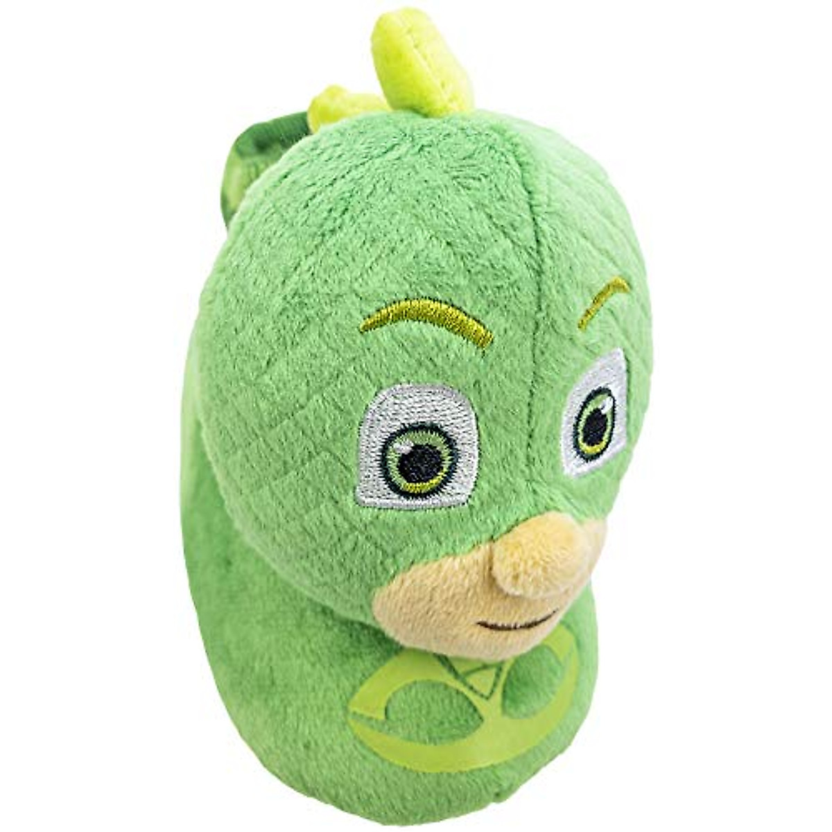 PJ Masks Kids Slipper, Gekko Socktop Slip On,Plush,Green, Toddler size 9/10