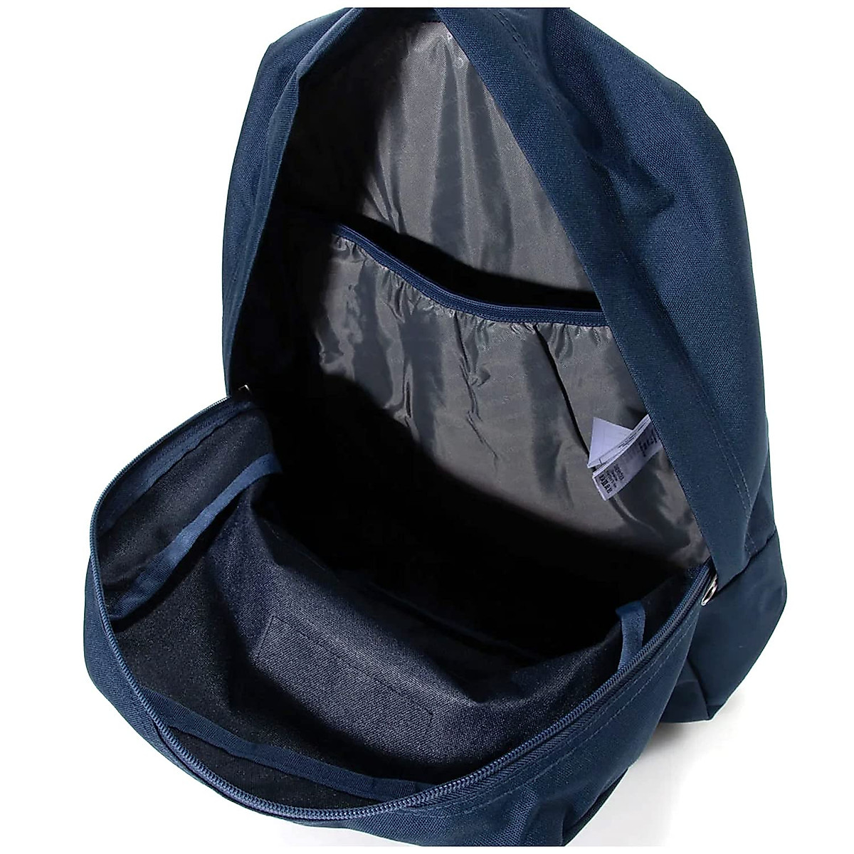 JanSport SuperBreak Plus Backpack with Padded 15-inch Laptop Sleeve and Integrated Bottle Pocket - Spacious and Durable Daypack for Work and Travel - Navy