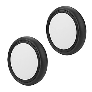 ANKROYU Baby Stroller Wheels, Stroller Rubber Wheel Accessories Stroller Wheel Replacement Universal Replaceable Baby Stroller Rubber Wheel Front and Rear Wheel Accessories (1 Pair Back Wheel)