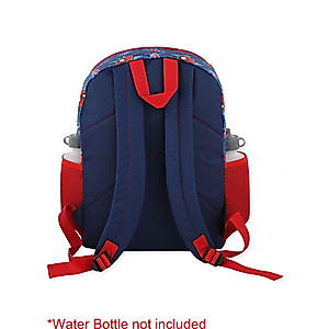 Marvel Spider-Man Boys 16" Backpack 5 piece School Set (One Size, Blue/Red)