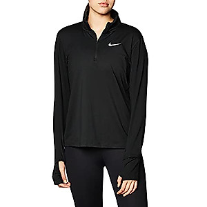 Nike Element Women's 1/2-Zip Running Top CU3220-010 Size XS