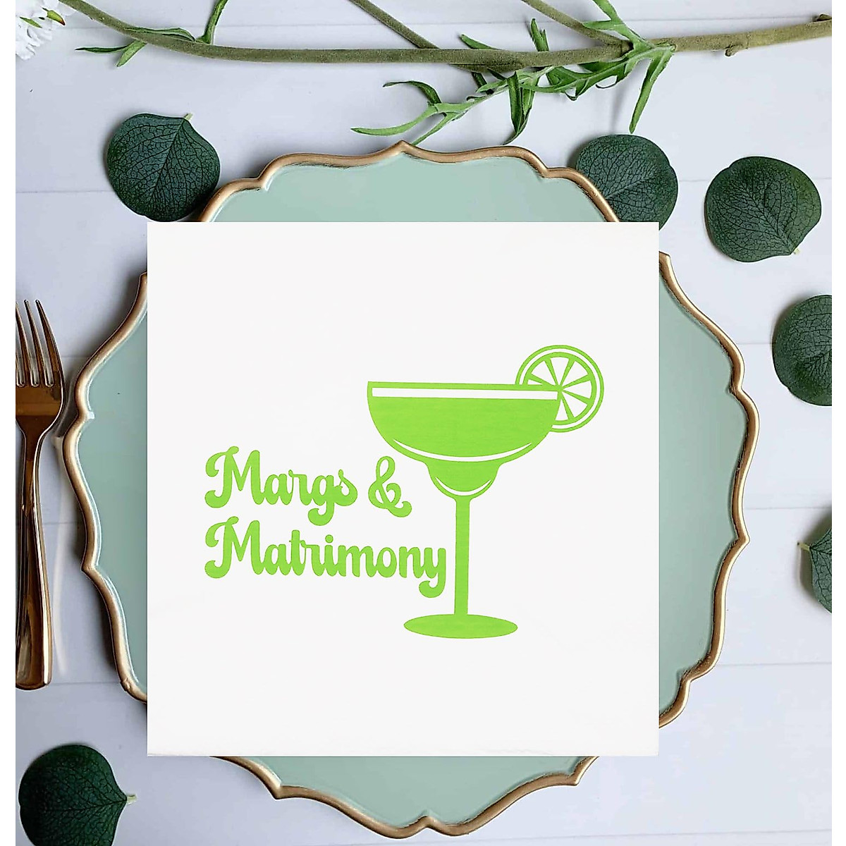 Margs and Matrimony Bachelorette Napkins, Margs and Matrimony Bachelorette Decorations, Margs and Matrimony Decor, Mexican Fiesta Wedding Bridal Shower, Margarita Bachelorette Party Decorations
