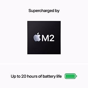 Apple MacBook Pro 13.3" with Retina Display, M2 Chip with 8-Core CPU and 10-Core GPU, 24GB Memory, 1TB SSD, Space Gray, Mid 2022