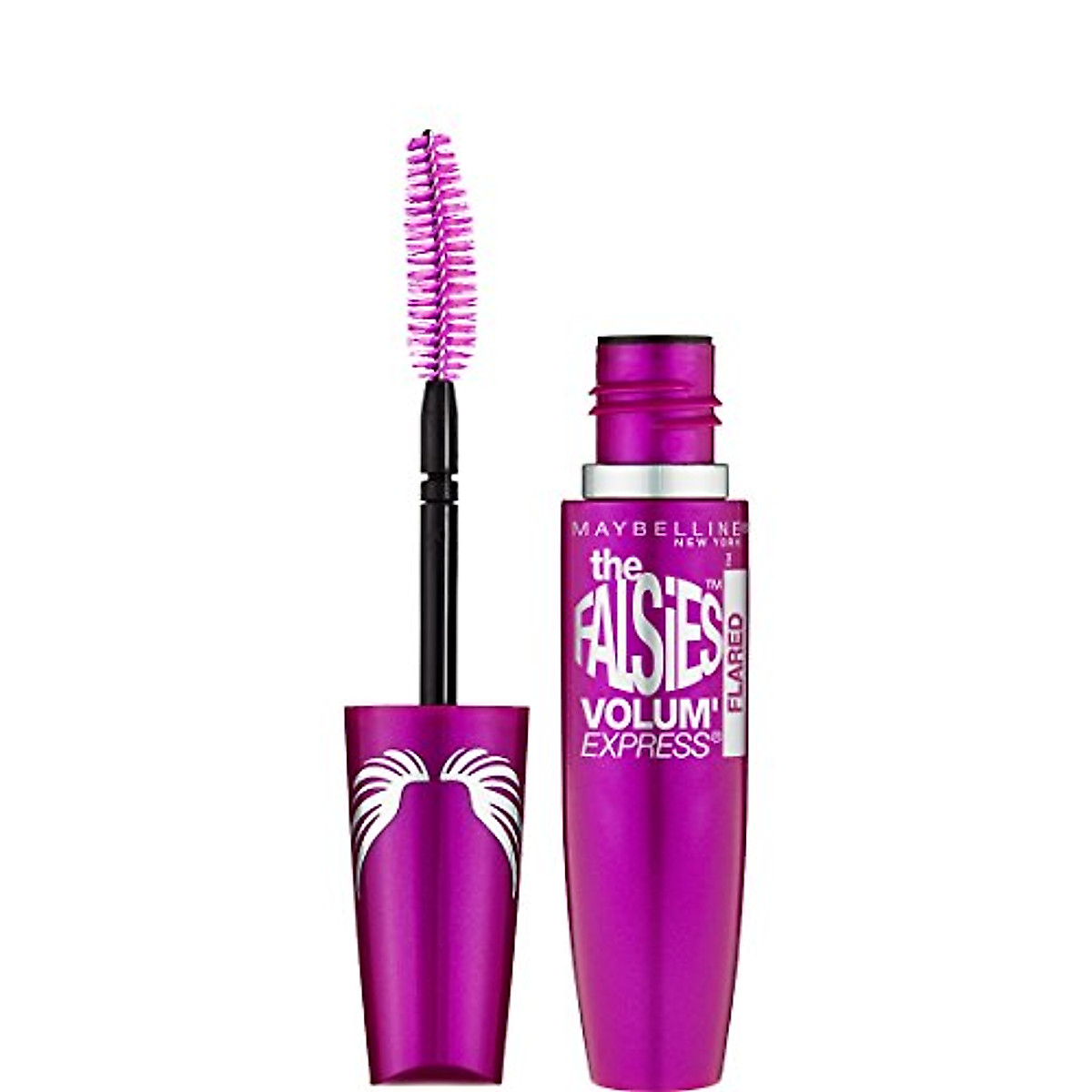 Maybelline New York Makeup Volum' Express The Falsies Flared Washable Mascara, Blackest Black, 0.31 Fl Oz (Pack of 1)