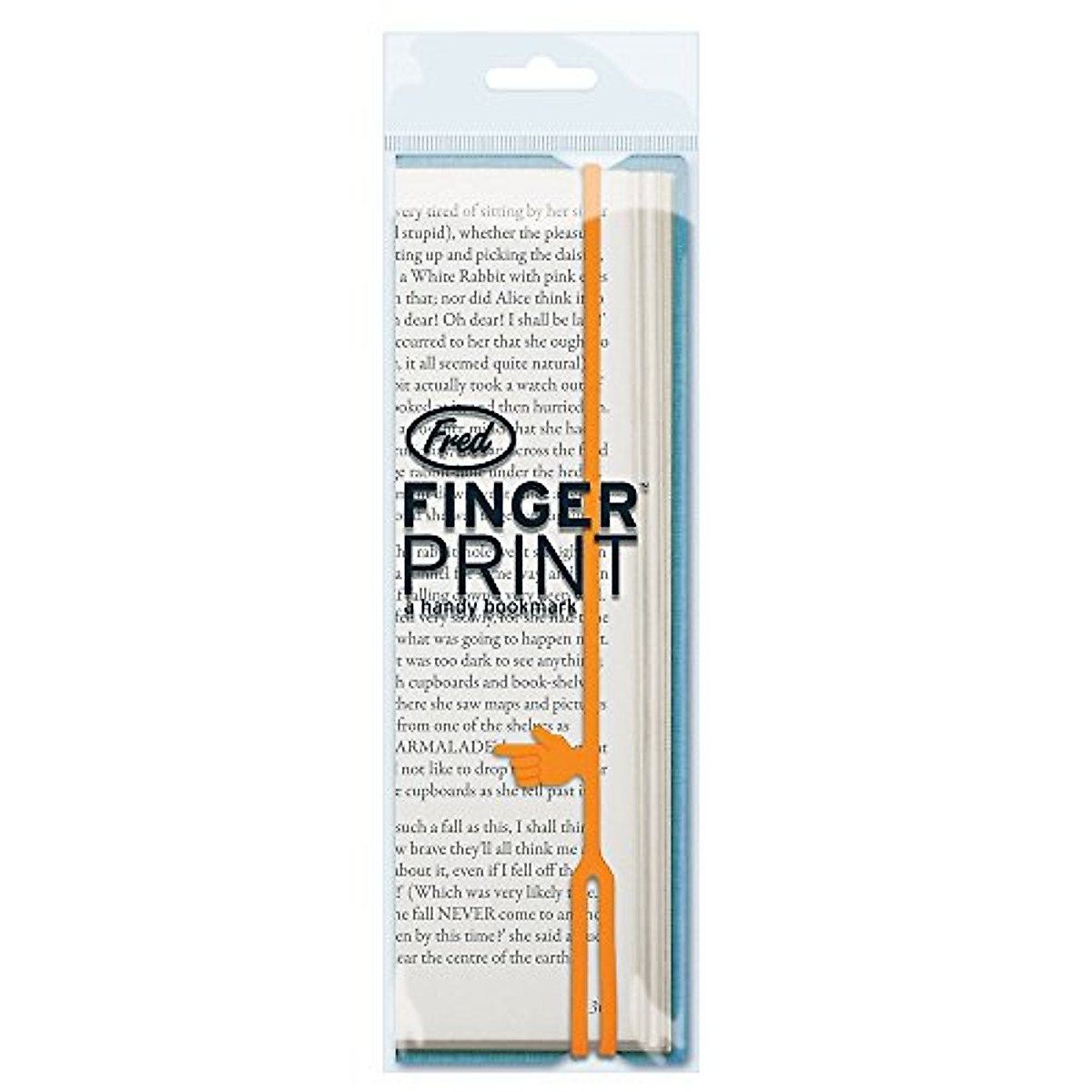 Genuine Fred FINGER PRINT a handy bookmark, Random Color