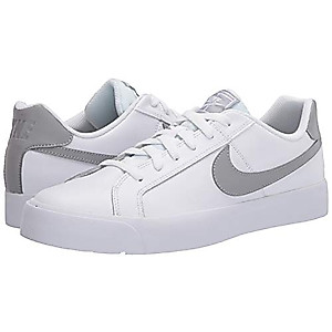 Nike Men's Court Royale AC Sneaker, White/Light Smoke Grey, 12 Regular US