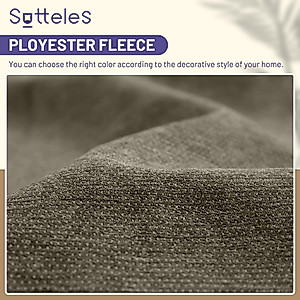 Outdoor Bench Cushion for Indoor/Outdoor Furniture - Thickened Non-Slip Custom Cushions for Piano, Window, Porch Swings, Dining Bench (48x18x4 Inch, Hemp Brown)