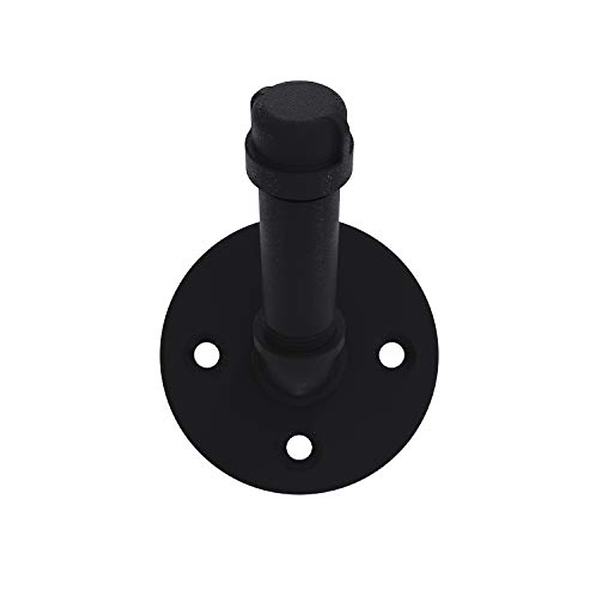 Allied Brass P-300-HK Pipeline Collection Single Robe Hook, Matte Black