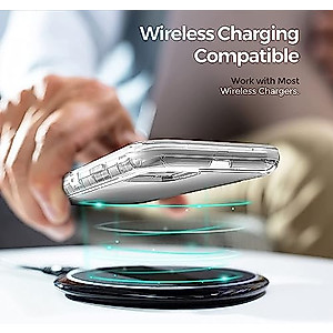 ORIbox for iPhone 14 Pro Max Case Clear, [10 FT Military Grade Drop Protection], Transparent Heavy Duty Shockproof Anti-Fall Case for iPhone 14 Pro Max Phone Case,6.7 inch,3 in 1, Crystal Clear