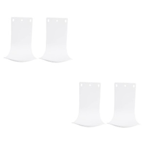 Cabilock 4 Pcs Plastic Water Tray Handwashing Machine Trays Foaming Dispenser Trays Tray for Soap Dispenser Drip Tray for Automatic Hand Dispenser Tray Bubble Soap White Spray Decorate Abs