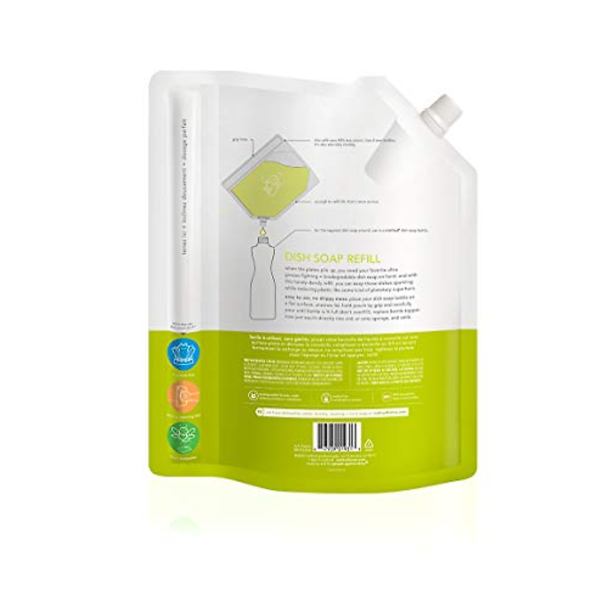 Method Dish Soap Refill, Lime + Sea Salt, 36