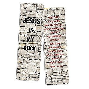 Favorite Bible Verses Bookmarks King James Version KJV (12-Pack) - Reassuring us with God's Message of Love and Hope - Prayer Cards Religious Christian Gift to Encourage Men Women Teens Boys Girls Kid