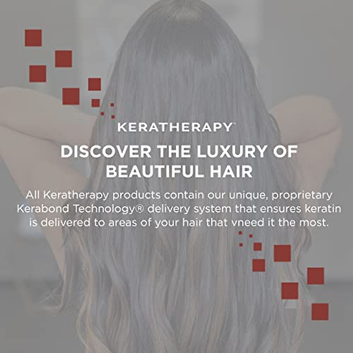 KERATHERAPY Keratin Infusion Repair Conditioner, 10.1 fl. oz., 300 ml - Repairs Dry, Damaged or Frizzy Hair with Caviar Extract, Argan Oil & Kerabond