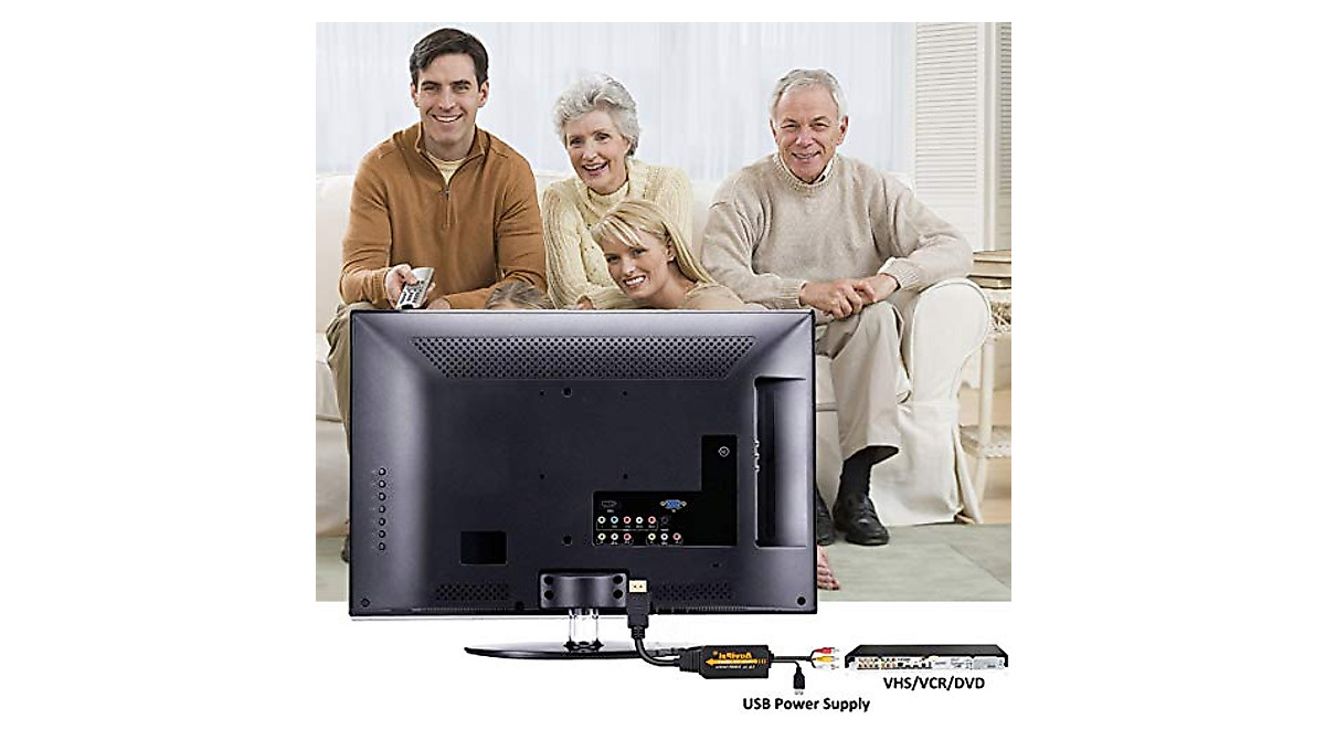 Play Your VHS & Game Consoles on Modern TV with RCA to HDMI