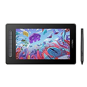 XPPen 10 inch Drawing Tablet Artist 10 2nd,Computer Graphics Tablet with X3 Stylus,Digital Drawing Pad with 8192 Levels Pressure Sensitive & 6 Shortcut Keys,Designed for PC,Laptop,Android(Black)