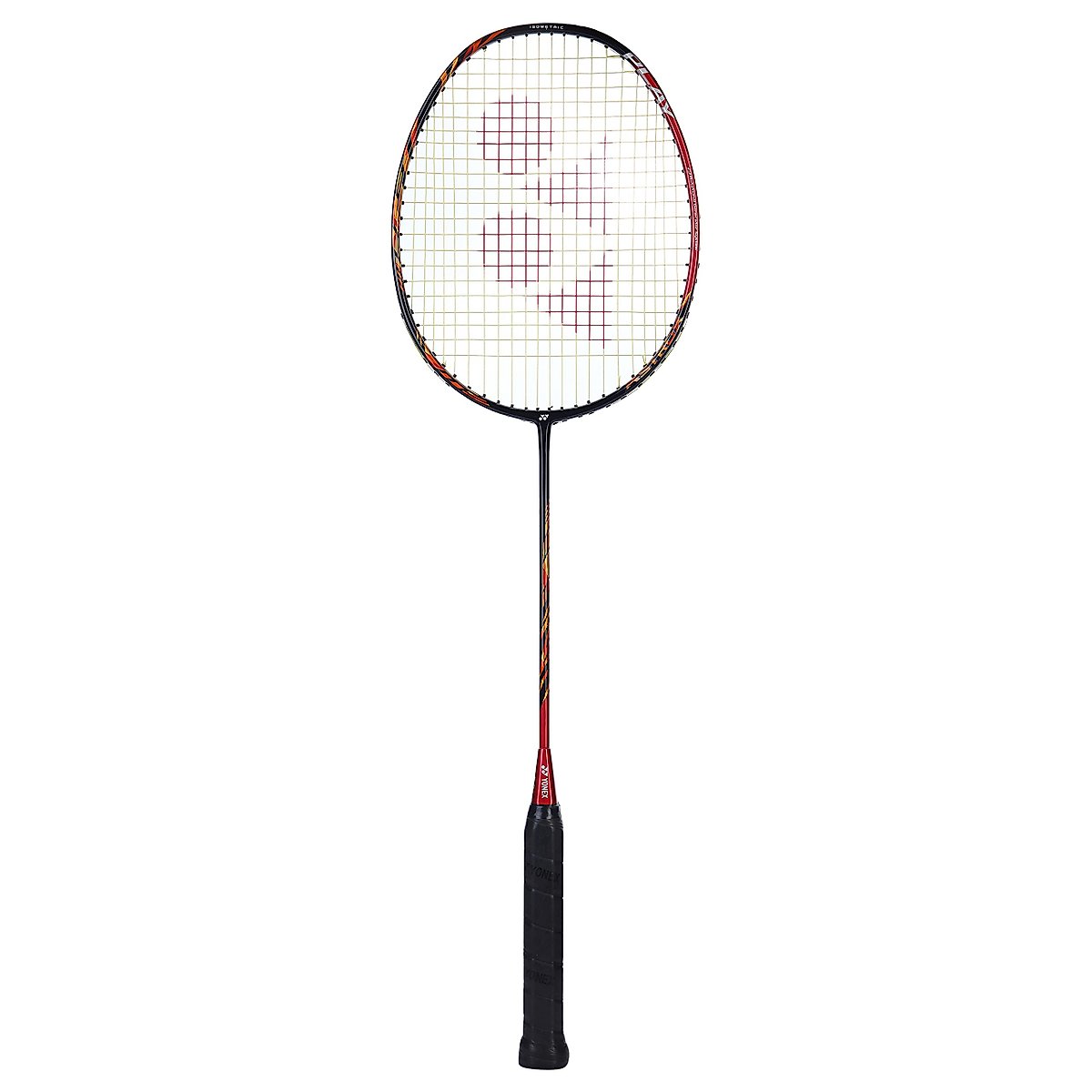 YONEX Astrox 99 Play Graphite Strung Badminton Racket with Full Racket Cover (Cherry Sunburst) | for Intermediate Players | 83 Grams | Maximum String Tension - 28lbs