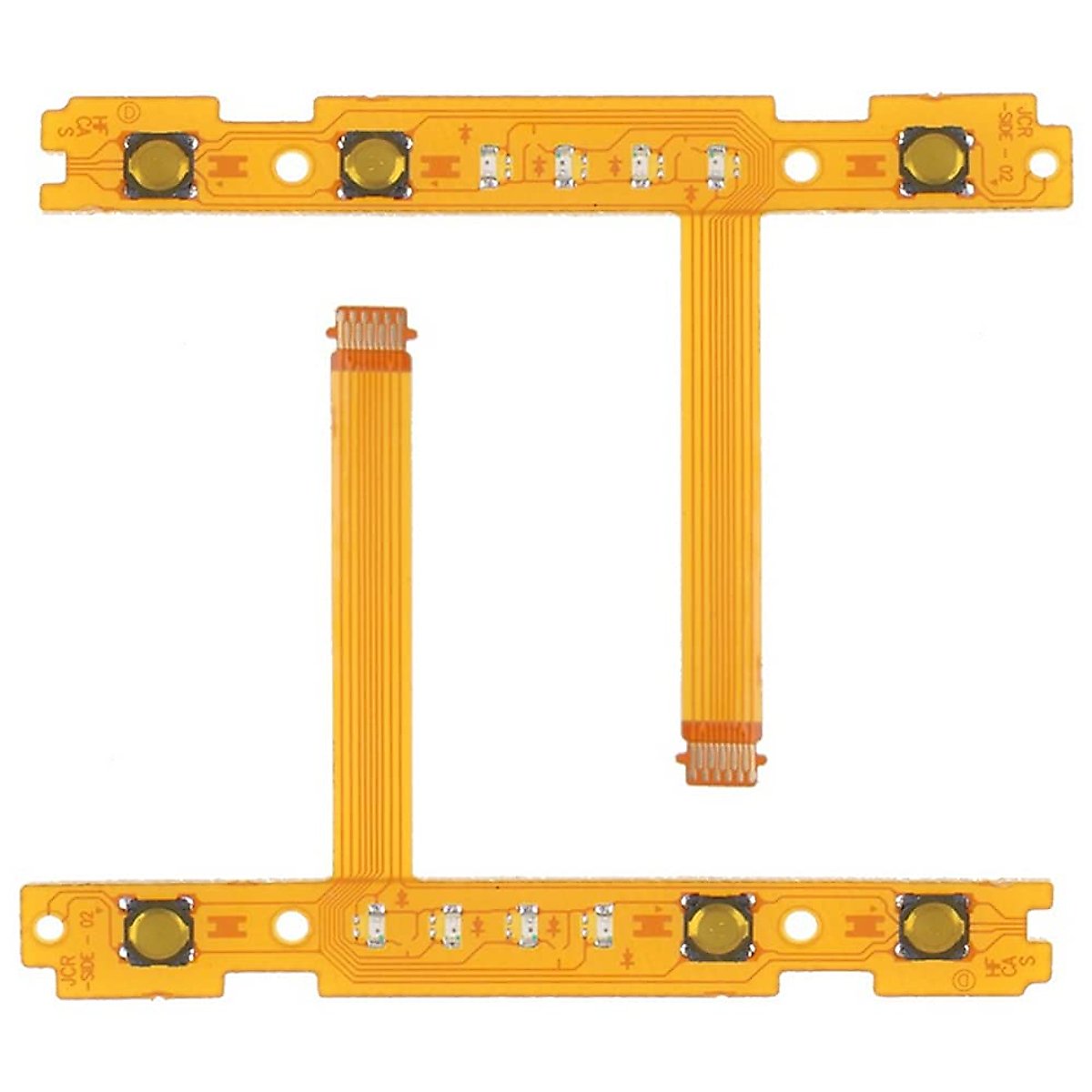 MMOBIEL 2 Pcs SL and SR Button Key Ribbon Flex Cable Compatible with Nintendo Switch joy-Con Controller Incl. Y-Screwdriver