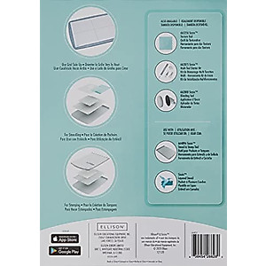 Sizzix Sizzx Accessory Sticky Grid Sheets 8 1/4" x 11 5/8" 5PK | 664927 | Chapter 3 2022, Multicolor