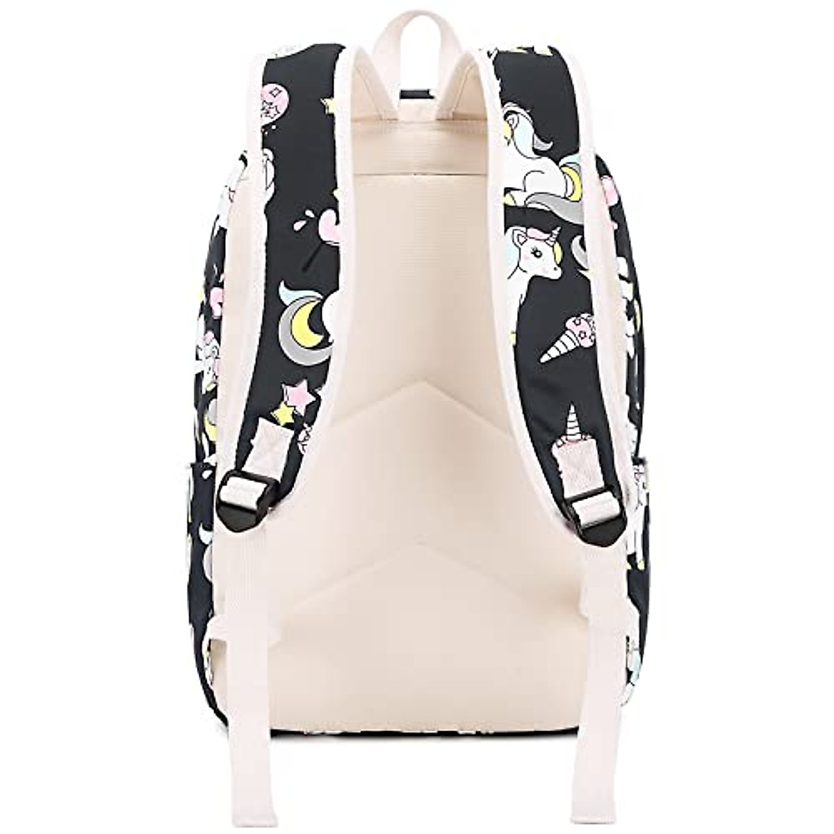 Joyfulife Unicorn Backpack for Girls Backpack with Lunch Box Kids Backpack for School Lightweight Water Resistant kindergarten Elementary Bookbags School Bag Set