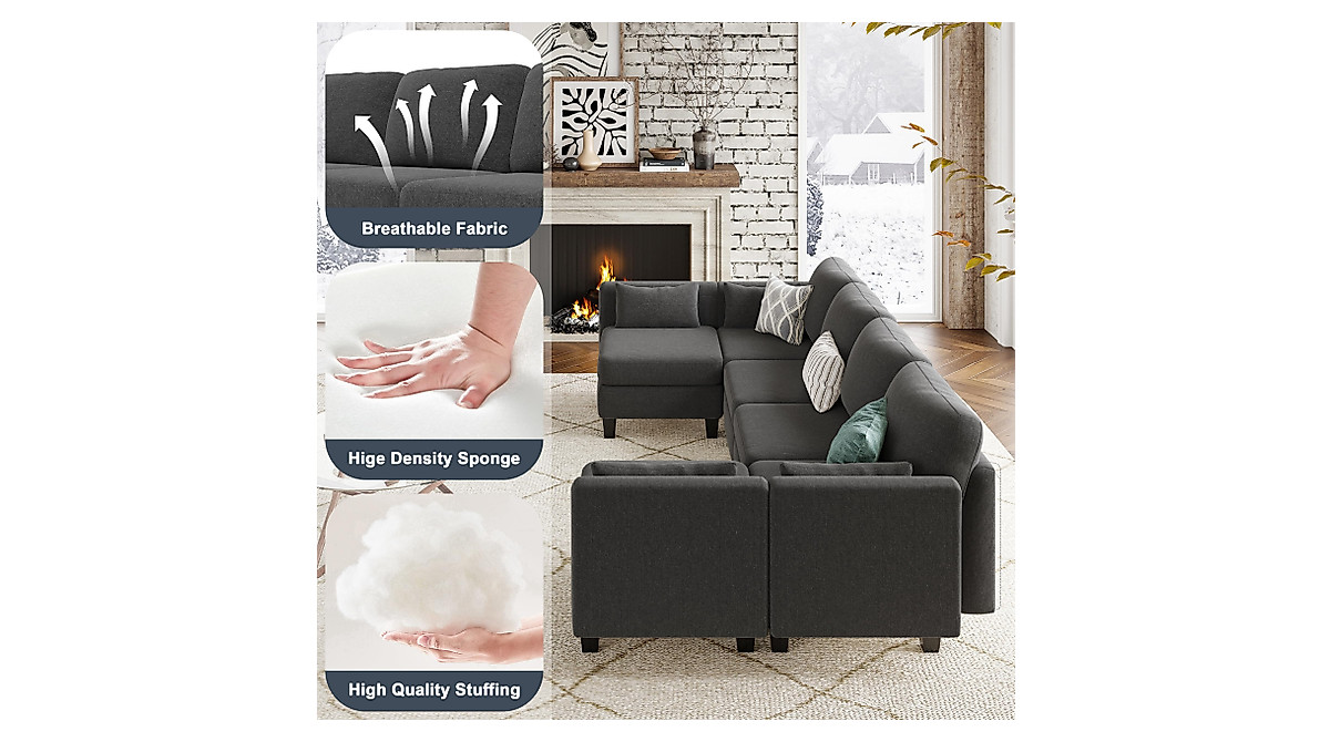 Transform Your Living Room with Modular Sectional Sofa