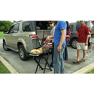 Cuisinart CGG-240 All Foods, 27.3" L x 38" W x 23.5" H, Roll-Away Gas Grill, Stainless Steel