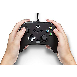 PowerA Enhanced Wired Controller for Xbox Series X|S - Black, Officially Licensed for Xbox